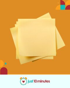 Sticky Note Scavenger Hunt: 10 Minutes of Fun & Learning - Just 10 Minutes