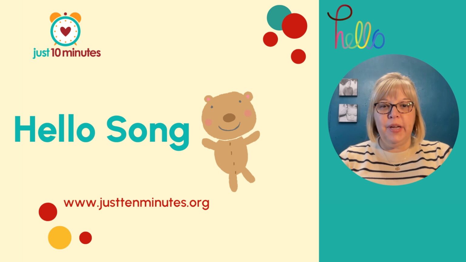 Hello Song for Toddlers | 10-Minute Fun Body Part Song