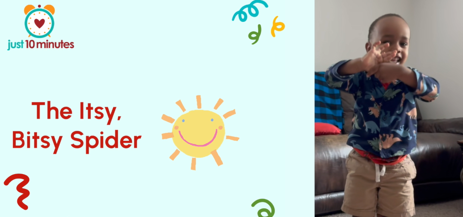 The Itsy Bitsy Spider: Sing, Play & Bond in 10 Minutes