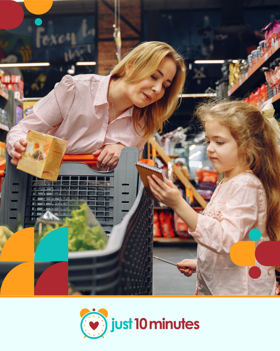 Picture Grocery List: A 10-Minute Planning Activity With Your Child